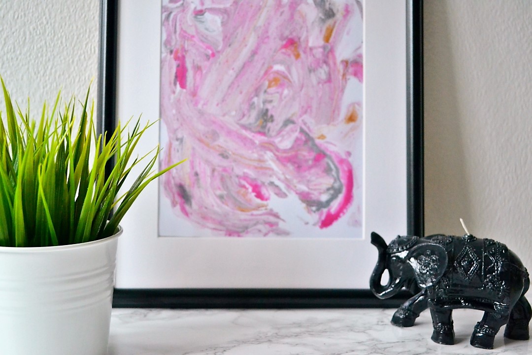 Marbled prints – a step-by-step tutorial - Girl about townhouse